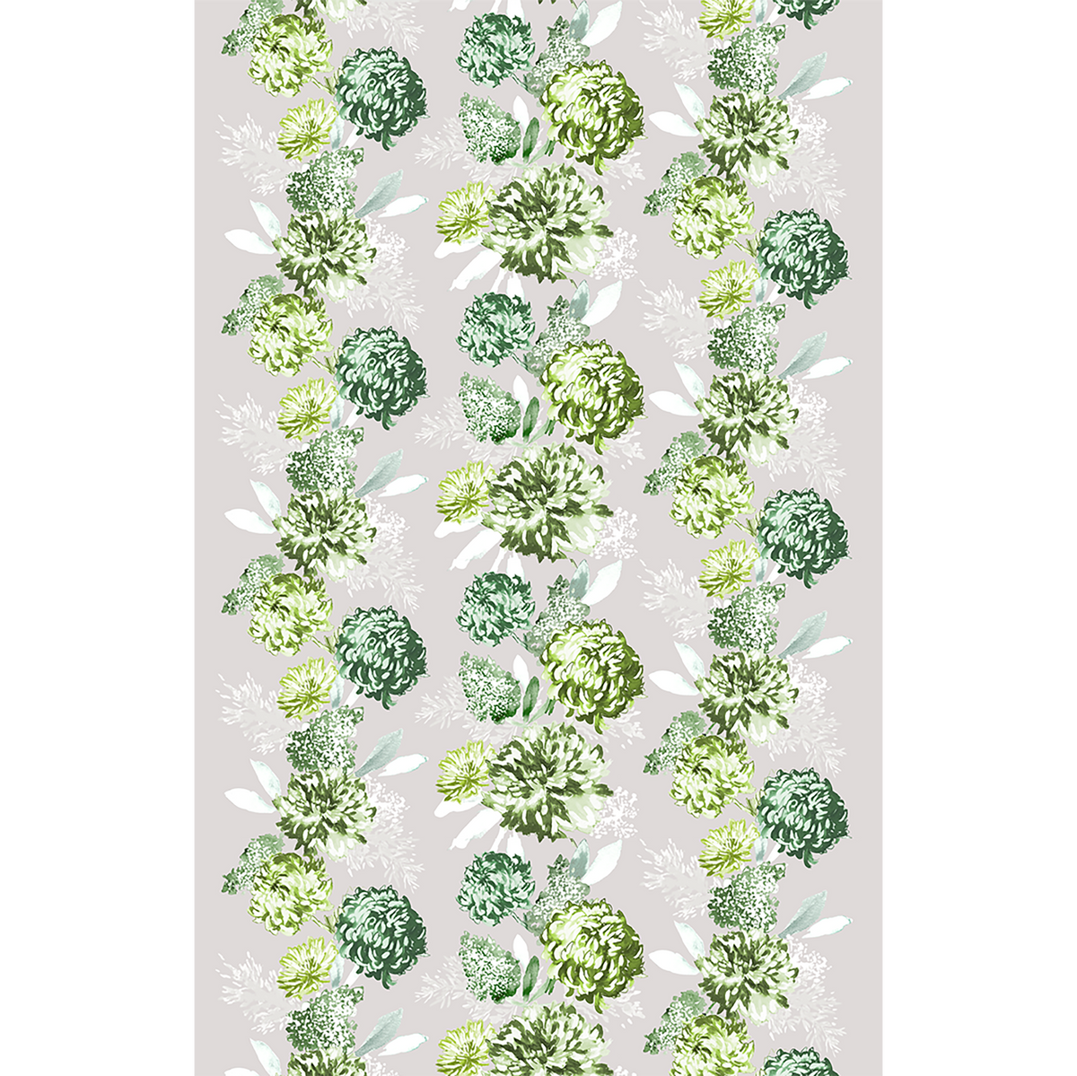 Kuningatar Akryylipinnoitettu Puuvillakangas& Vaaleanvihreä Leveys 150 cm – PENTIK