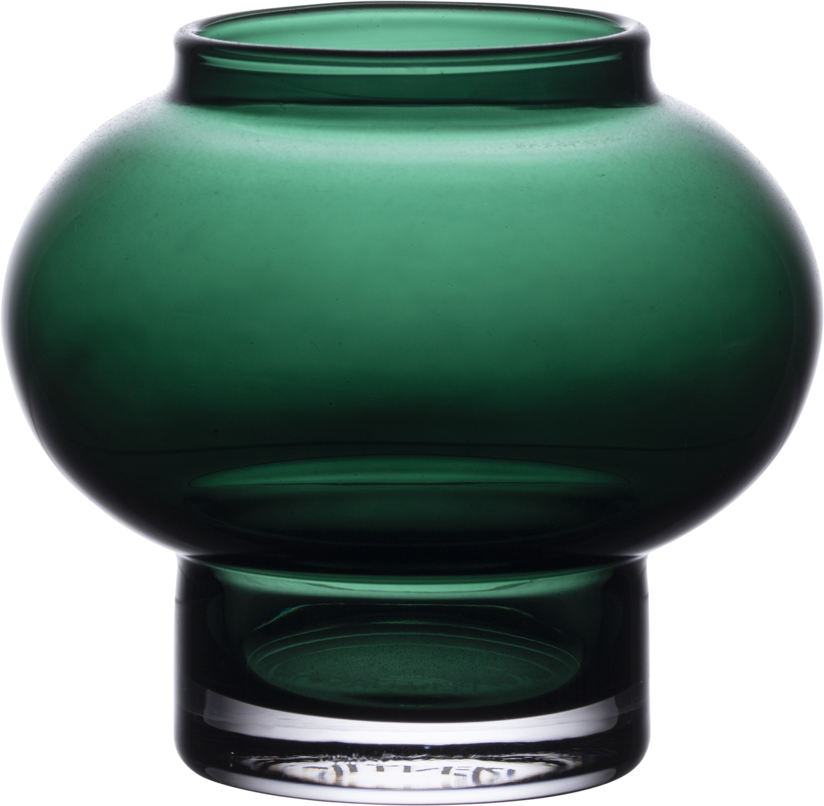 Tyyni Kynttilälasi& Tummanvihreä 9x10 cm – PENTIK