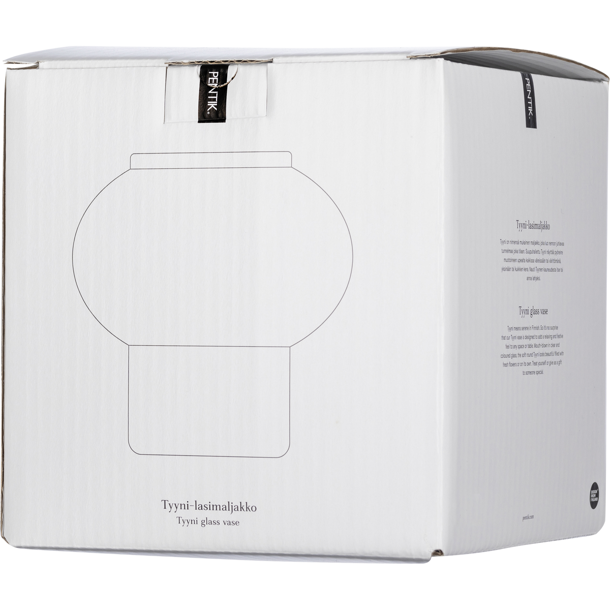 Tyyni Lasimaljakko& Kirkas 20x21 cm – PENTIK